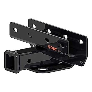 CURT 13392 Class 3 Trailer Hitch, 2-Inch Receiver, Compatible with Select Jeep Wrangler JL , Black