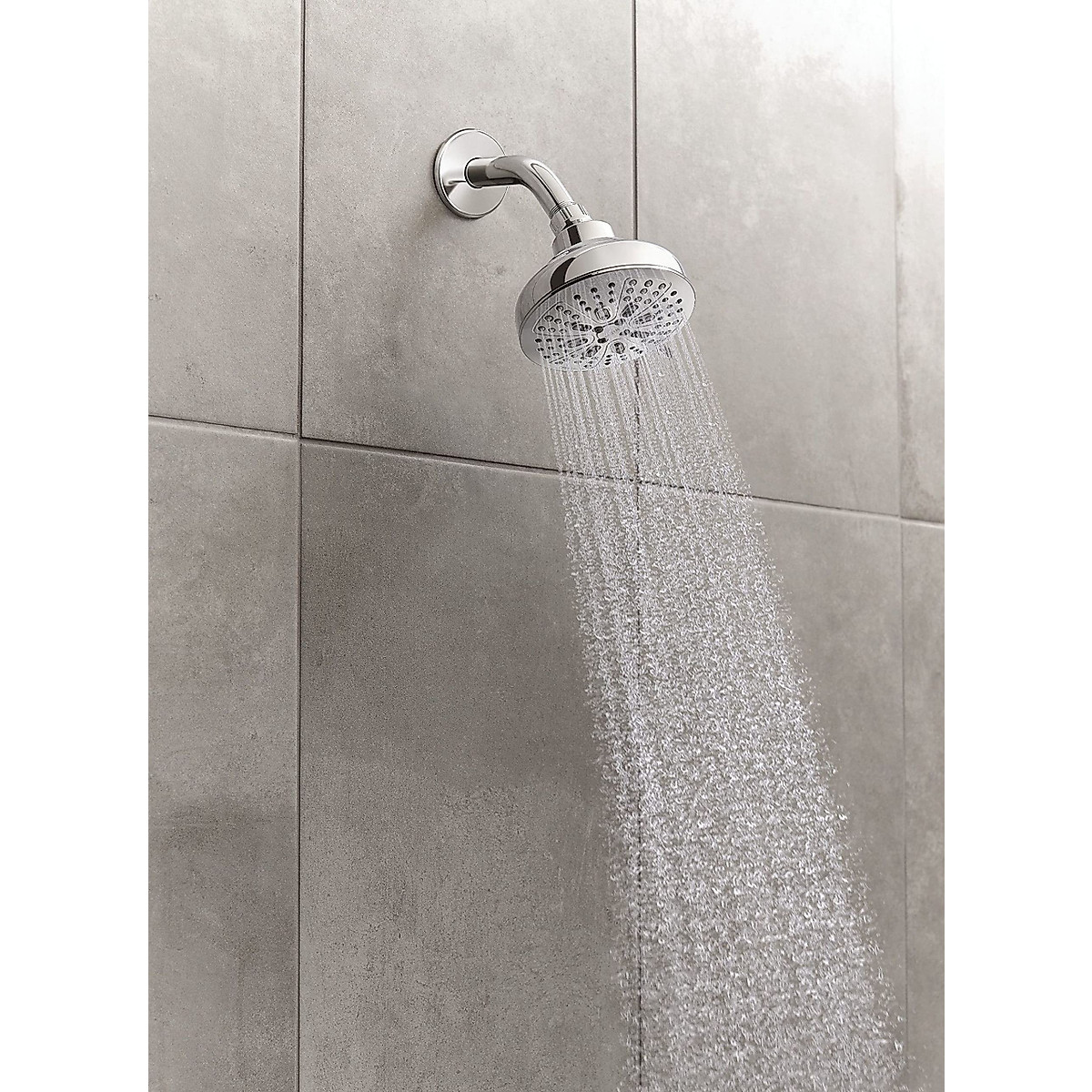 Moen Chrome Hydro Energetix Eight-Function Showerhead with Standard 5" Diameter Spray Head, 200W0