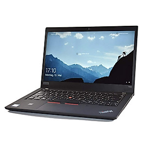 Lenovo ThinkPad T490 14-inch HD Notebook - Intel Core i5 (8th Gen) i5-8365U 1.60 GHz - 8 GB RAM - 128 GB SSD - Black - Windows 10 Pro (Renewed)