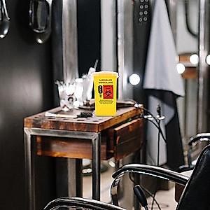 SHERCHPRY 1pc Leaf Razor Travel Razor Disposable Razor Blade Case Barber Razor Disposal Case Auto Litter Box Plastic Box Storage Container Disposable Box Dispenser Yellow Slicer