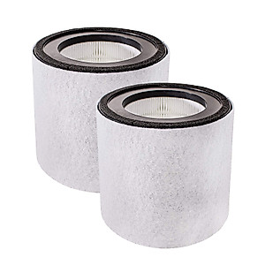 LifeSupplyUSA (2-Pack) 3-in-1 HEPA Filter Drum Replacement Compatible with TruSens AFH-Z3000-01 (2415110) Model Z3000 Air Purifier