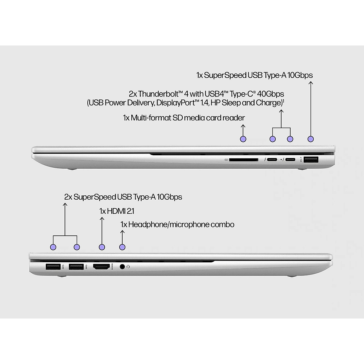 HP 2023 Newest Envy 17t-cr0000 17.3" 4K Ultra HD Laptop 12th Gen (Intel i7-1260P 12-Core, 32GB RAM, 512GB PCIe SSD, Intel Iris Xe, 2 Thunderbolt 4, WiFi 6E, BT 5.3, Backlit KB, Win 11 Pro) w/Hub