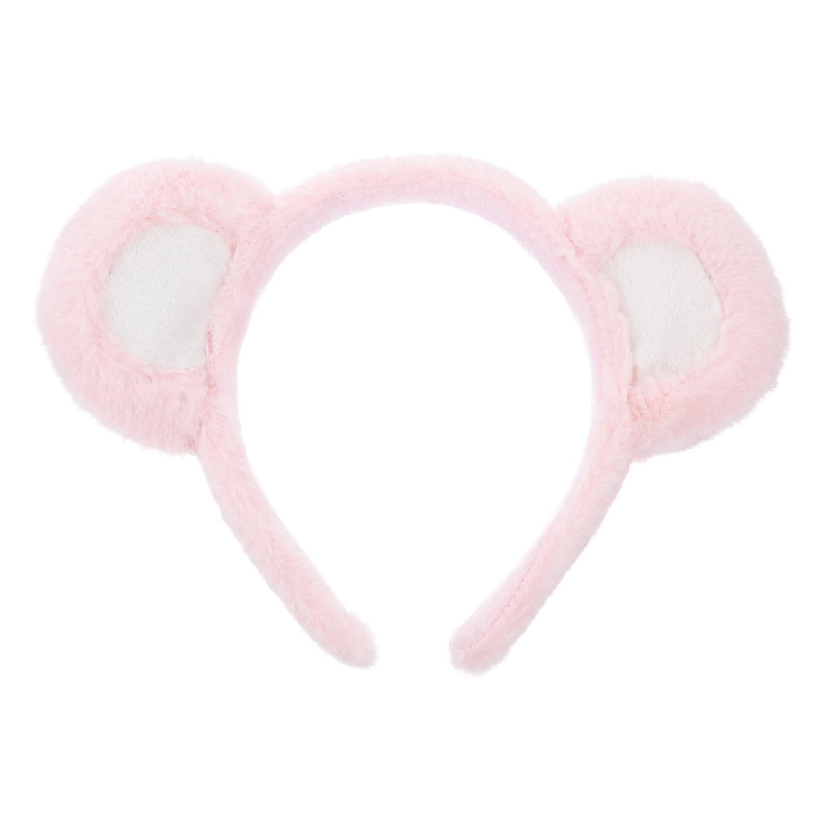 Beatifufu Bear Ear Headband Animals for Cow Makeup Bag Black Scrunchies for Hair Ears Headband Adult Plush Ear Hair Hoops Jungle Animal Cosplay Cloth Hair Decor Cartoon Female Hairband