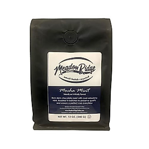 Meadow Ridge Mocha Mint Coffee Bundled With Kahlua Mocha and Harry David Chocolate Cherry - 12 Ounce Each