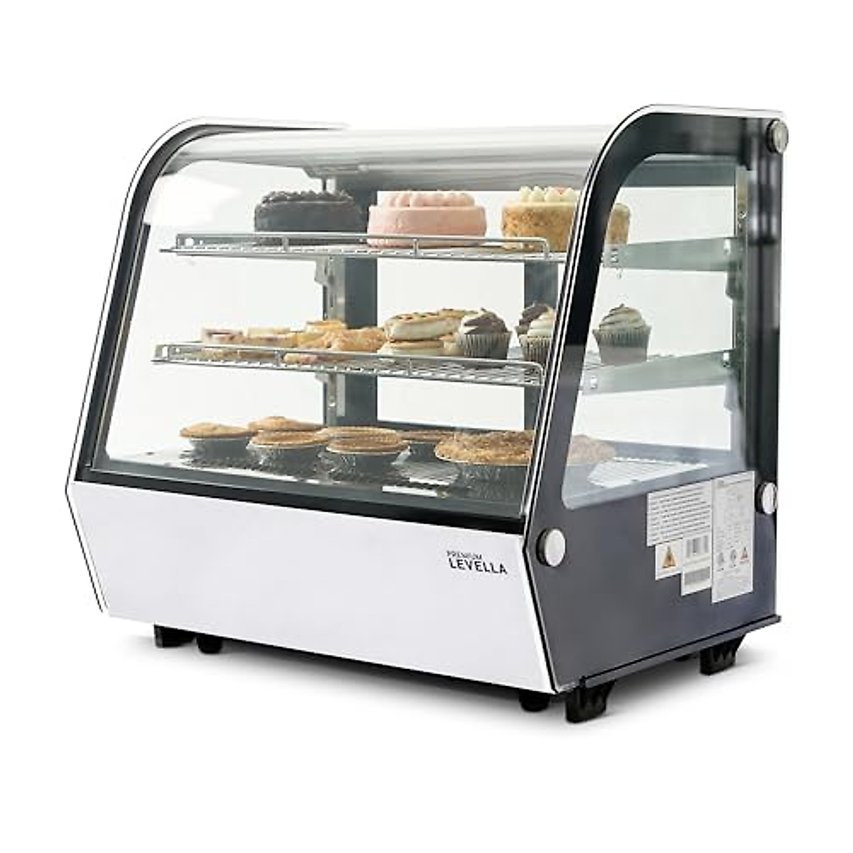 PremiumLevella PCRN427DR 4.2 Cu. Ft. Countertop Refrigerator Display Case