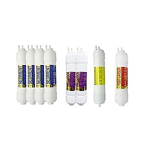 8EA Premium Replacement Water Filter 1 Year Set for SK Magic: WPU-4500RO - 1 micron