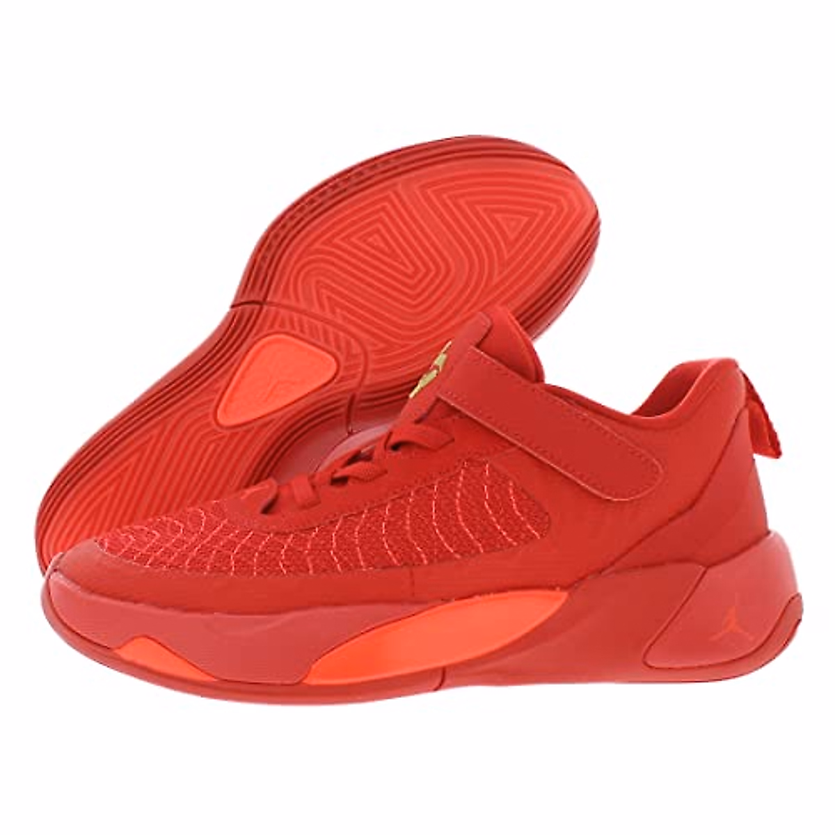 Jordan Boy's Luka 1 (Big Kid) University Red/Metallic Gold 4 Big Kid M