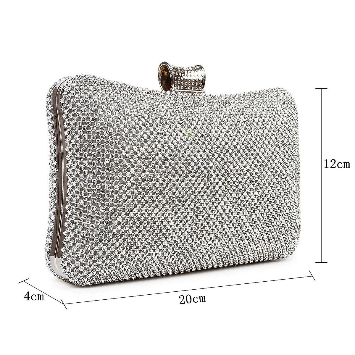 HARPIMER Women's Evening Bag Clutch Bag Party Bag Elegant Ceremony Bags Clutch Chain Bag For Wedding Party Wedding