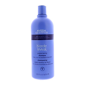 Aveda Blonde Revival Shampoo; purple toning 33.8oz / Liter