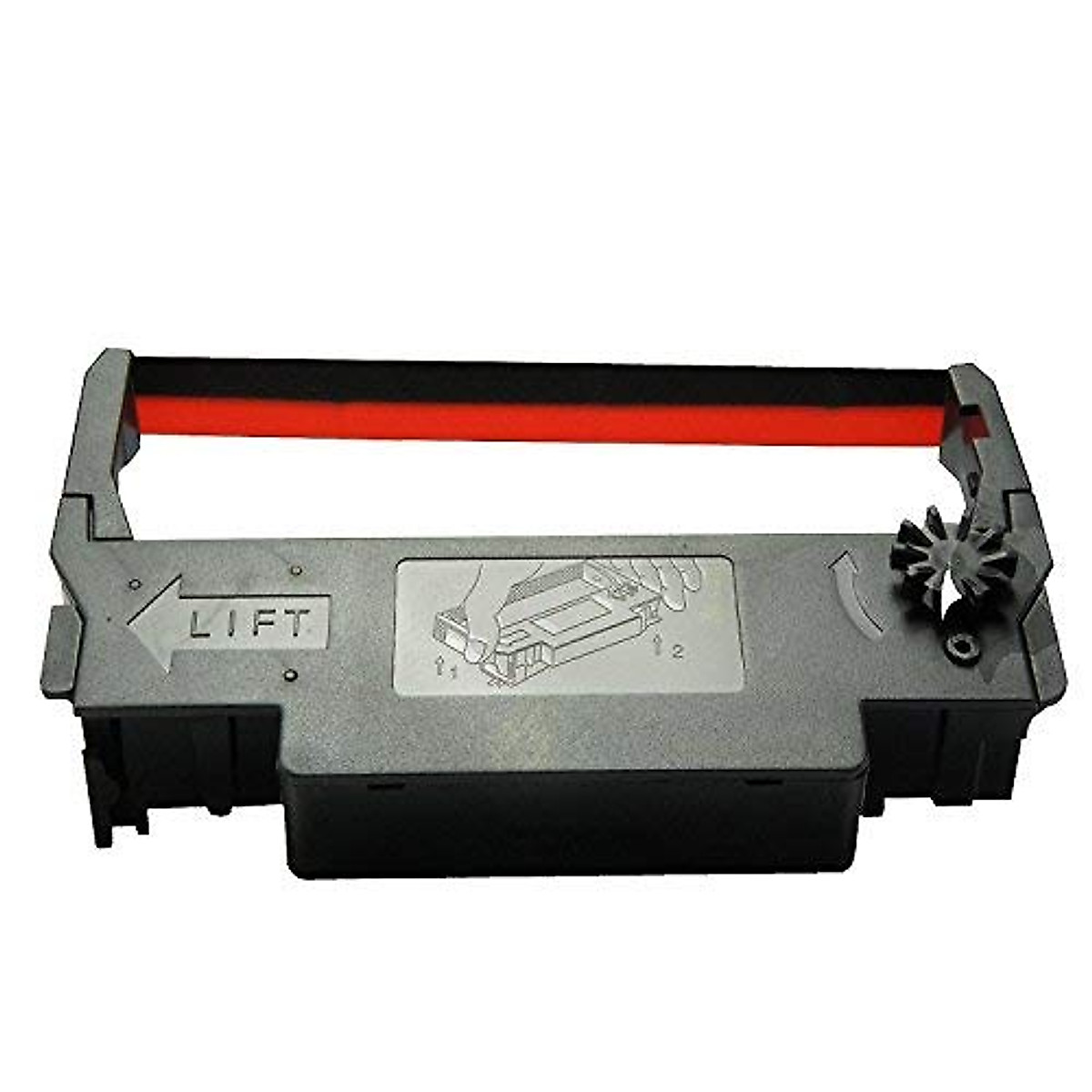 Bixolon (RRC-201BR-16) ERC-30, 16-Pack KD02-00057A Black and Red Ribbon Cartridge ink Compatible with SNBC SRP-275 & SRP-270 (GRC-220BR)