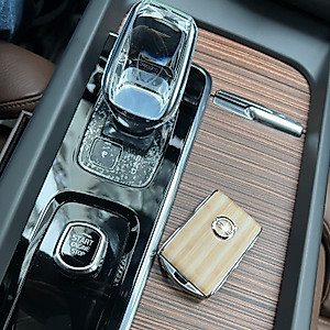 Car Key Fob Cover Compatible with Volvo XC90, XC60, XC40, S60, S90, V60, V90, Polestar 1, Polestar 2, Car Key Fob Case Refit Cover