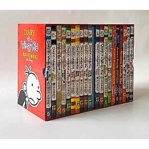JINGH Diary of a Wimpy Kid Books 1-16 Full Set 8-12 Years