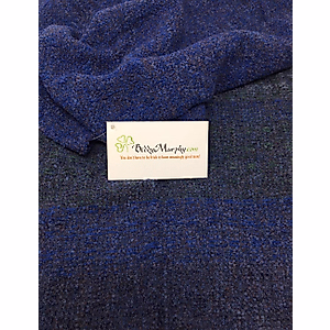 Biddy Murphy Irish 100% Soft Lambswool Pashmina Shawl & Wrap for Women, Mountain Blue