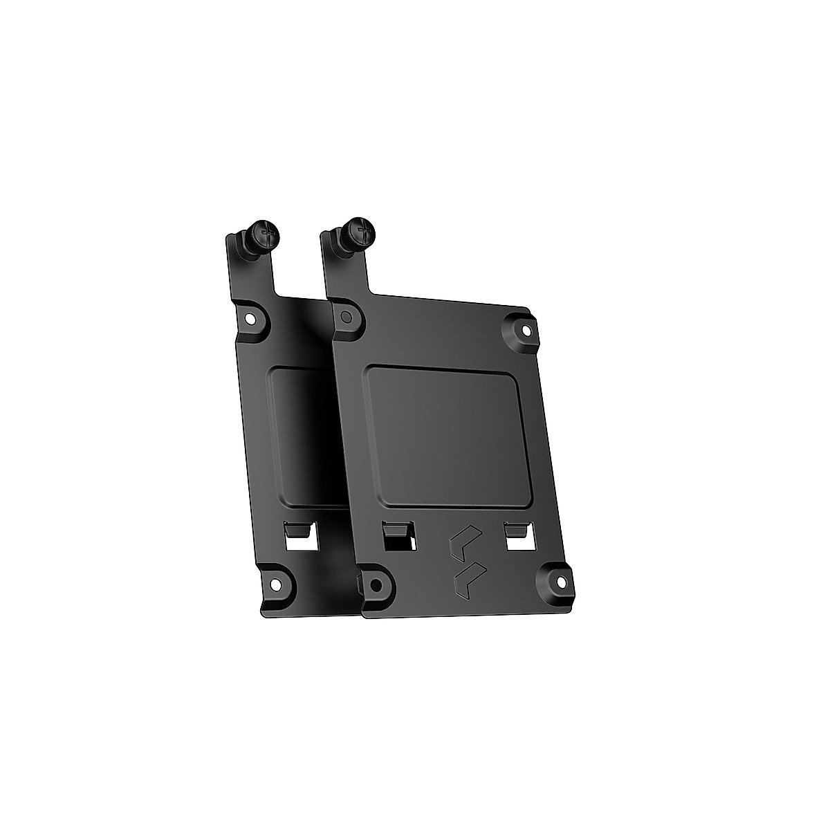 Fractal Design SSD Bracket Kit – Type B for Define 7 Series and Other Select Cases - Black (2-Pack)