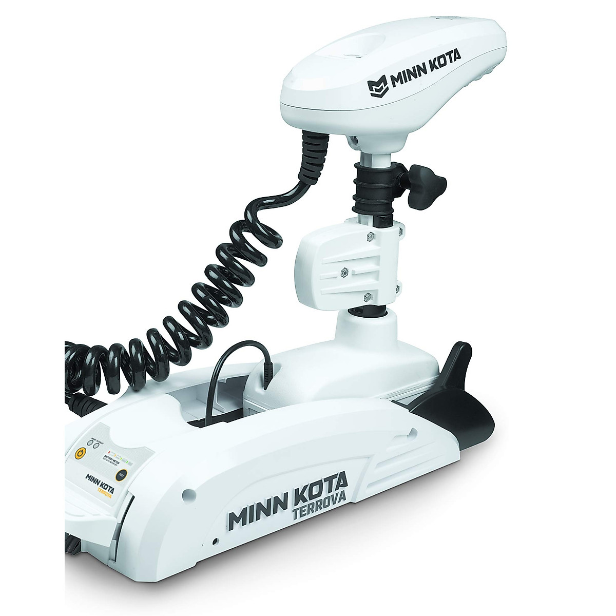 Minn Kota 1363762 Riptide Terrova Saltwater Electric-steer Bow-Mount Trolling Motor with Digital Maximizer & CoPilot, 80 lbs Thrust, 54" Shaft