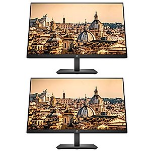 HP P244 23.8 Inch 1920 x 1080 IPS LED Backlit Monitor (5QG35A8#ABA) 2-Pack