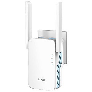 Cudy AC1200 WiFi Extender, 1.2Gbps Home Signal Booster, Dual Band 5GHz/2.4GHz, Covers up to 1500 Sq.ft and 30 Devices, AP Mode, Mesh Supported, RE1200