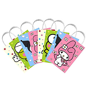 Minamihong Party Favor Bags 16PCS for Rabbit Gift Bags Goodie Bags Rabbit Treat Candy Bags for Rabbit Themed Birthday Party Supplies Decorations
