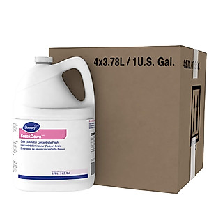 Diversey Breakdown Odor Eliminator - Fresh Scent - 1 Gallon Concentrate, 4 Pack (Packaging May Vary)
