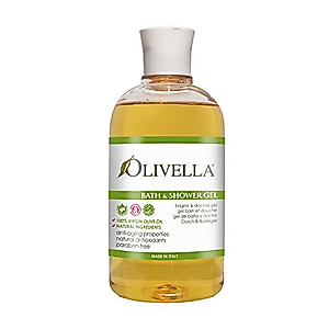 Olivella Virgin Olive Oil, Bath & Shower Gel - 16.9 Oz