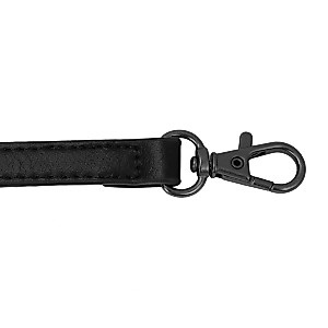 Pixie Mood Vanessa 8.25 x 5.25 Vegan Leather Wristlet with Phone Pouch, Black