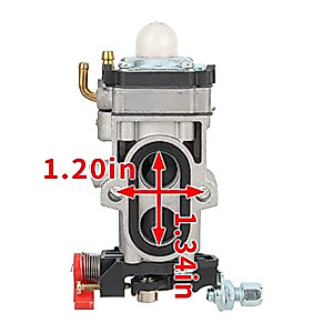 partszen WYA-79 Carburetor for Husqvarna 581177001, 502845001, WYA-172-1, WYA-172, WYA-6, WYA-64-1 for Husqvarna 150BT Parts for Husqvarna 150BT Carburetor for Redmax EBZ8500 EBZ7001 Backpack Blowers