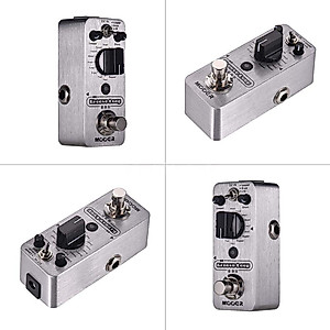 Mooer Groove Loop Drum Machine & Looper Effect Pedal w/ 4 Cables and Polish Clot