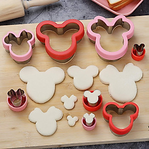 Cookie Mold for Homemade Treats - Stainless Steel Cookie Cutter molds for Kids Suitable for Cakes Sandwiches Vegetables Fruits and Cookies (Assorted Sizes)