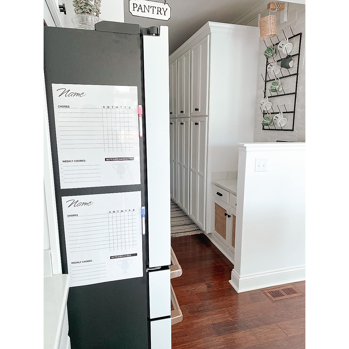 Habit Tracker Chores Chart for Kids, Dry Erase Board Behavior Chart for Multiple Kids 3 Pack, Incentives Chore Chart for Multiple Kids Dry Erase Magnetic (Chore Chart for Kids 1 Pack)