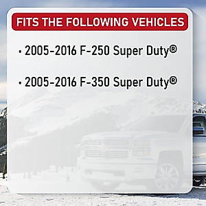 Replacement Tie Rod End - ES80754 - Compatible with Ford Vehicles - 2005, 2006, 2007, 2008, 2009, 2010, 2011, 2012, 2013, 2014, 2015, 2016 F-250 Super Duty, F-350 Super Duty - Front Left Outer Tie Rod