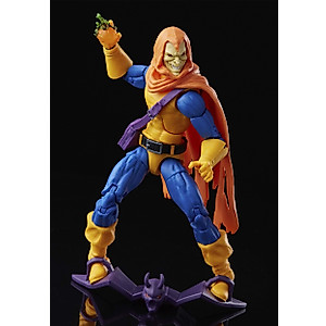 Spider-Man Marvel Legends Series 6-inch Hobgoblin Action Figure Toy, Toy Biz Inspired Design, includes 3 Accessories: Glider, Pumpkin Bomb, Satchel