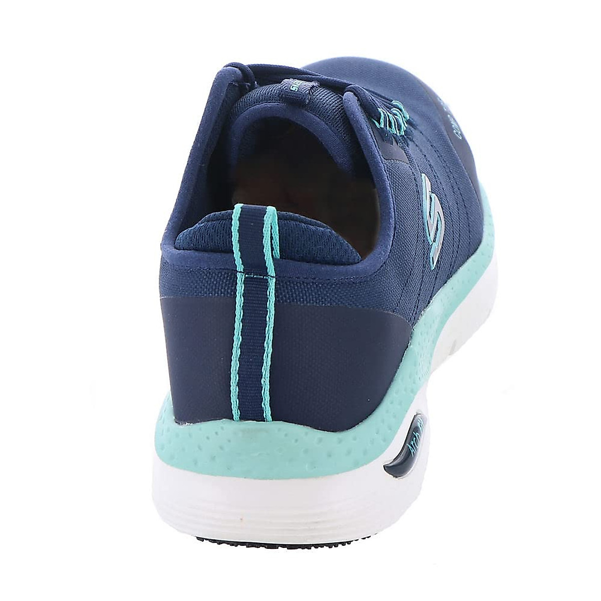Skechers Work Arch Fit SREbinal Work Shoe Womens Oxford 8 BM US NavyAqua