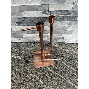CoProof Copper Proofing Parrot for Distilling, Brewing Beer, Moonshine, Tequila with Hydrometer, Two Way Distillng