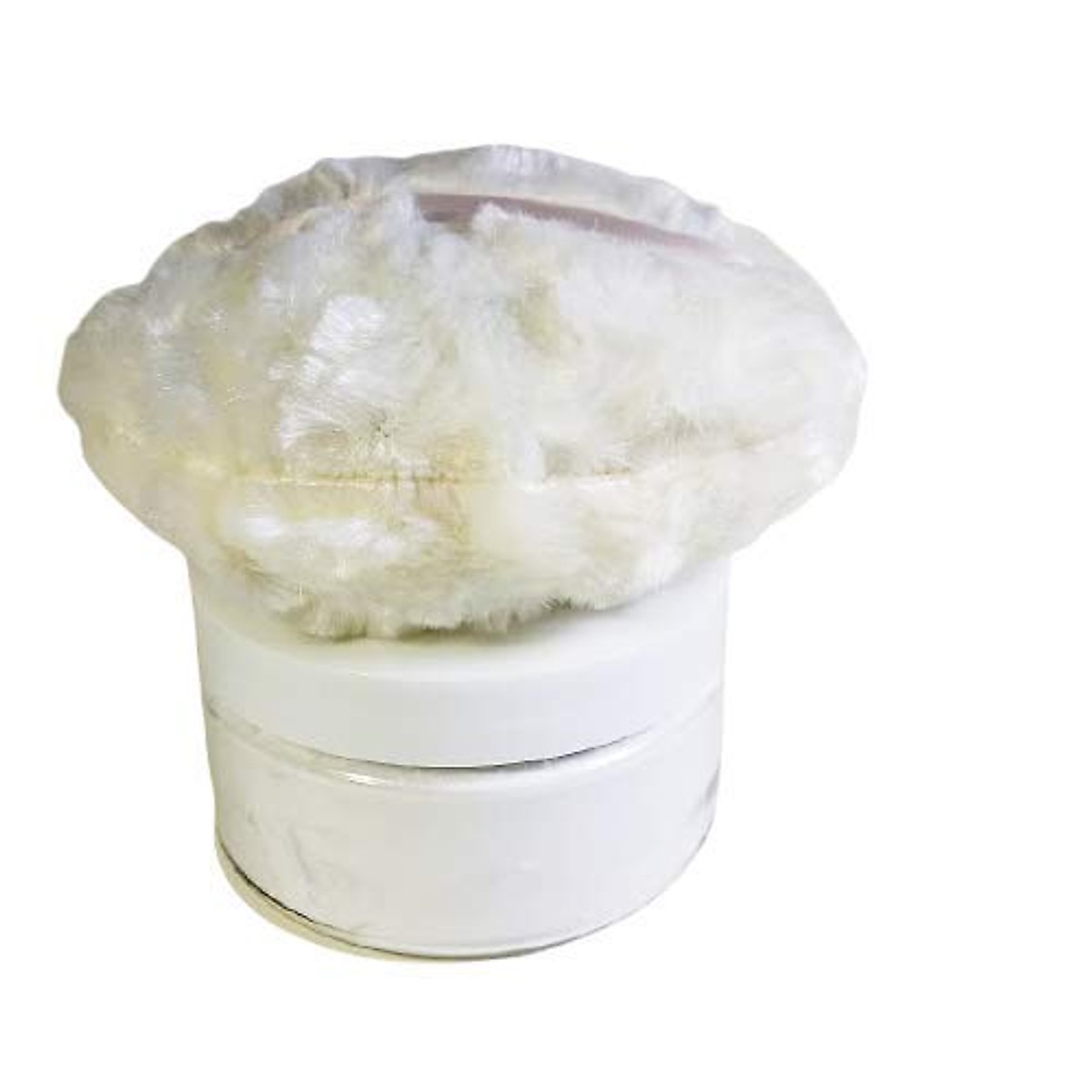 Fragrance Free Silk Dusting Powder Gift Set - 8 oz Jar Silk Powder - Large Silky Powder Puff