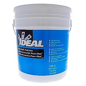 IDEAL Electrical 31-344 Powr-Fish Pull-Line 2,200 ft. Bucket
