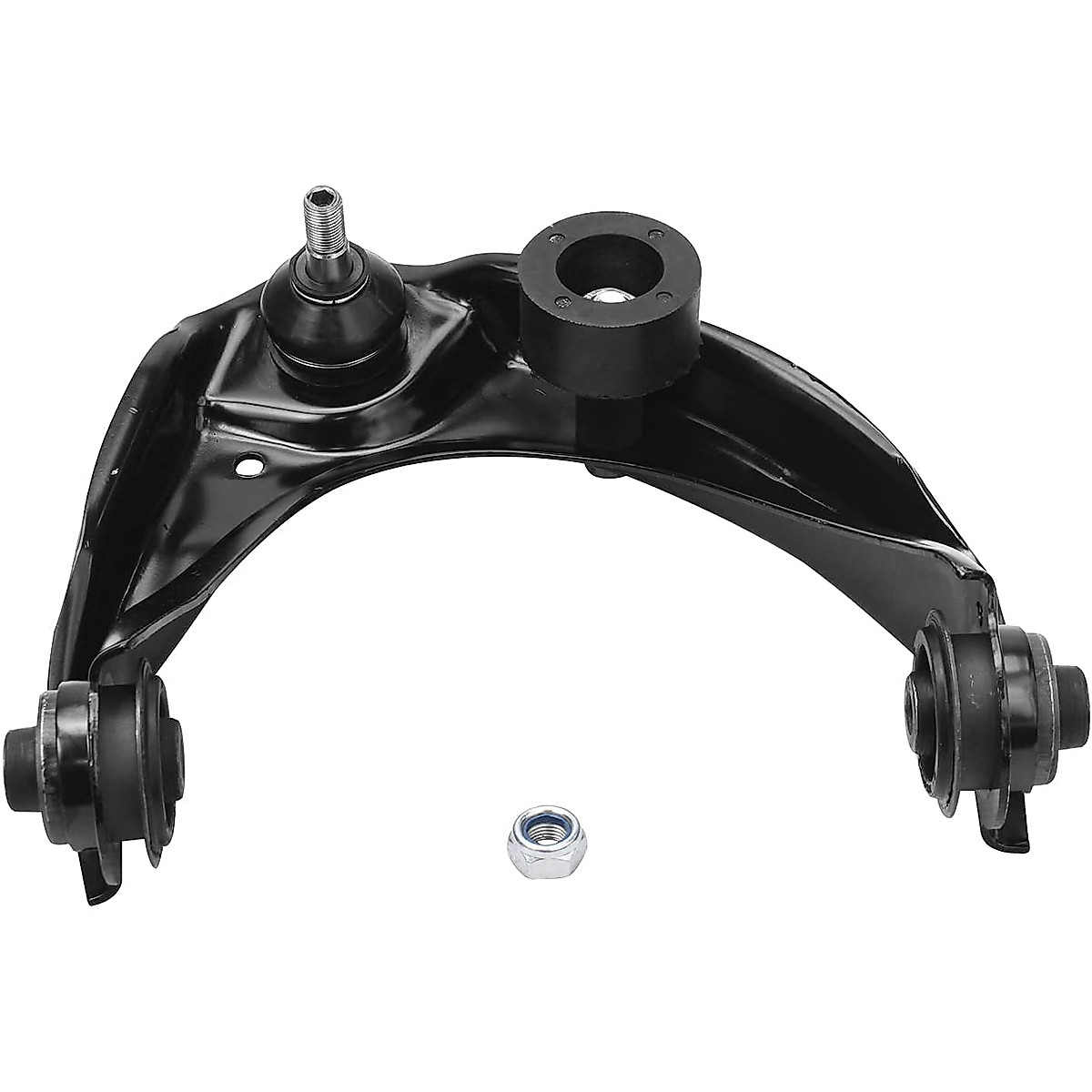 Detroit Axle - Front 6pc Suspension Kit for 2007-2012 Ford Fusion Lincoln MKZ 07-11 Mercury Milan 4 Lower Forward Rearward Control Arms 2 Upper Control Arms Ball Joints 2008 2009 2010 2011 Replacement