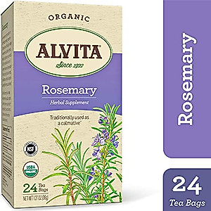 Alvita Organic Rosemary Herbal Tea Bags, 24 Count