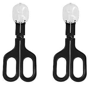 LQ Industrial Feeding Clip 2PCS Reptile Terrarium Spider Cricket Feeding Clamps Aquarium Litter Cleaning Tool