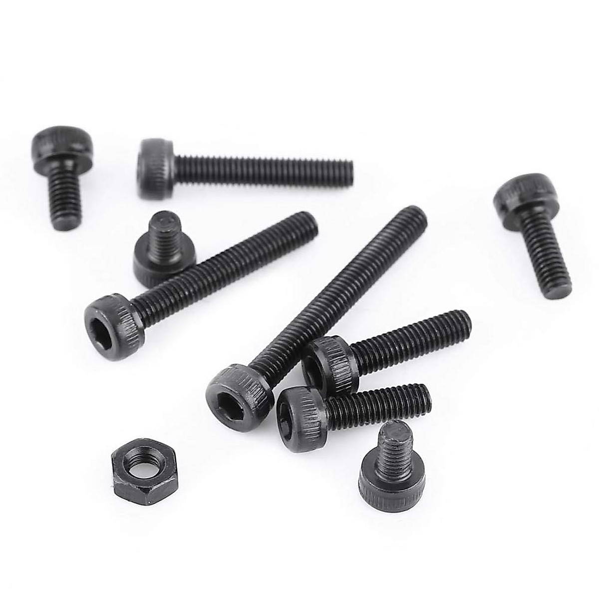 M3 Hex Socket Head Machine Screws, Stainless Steel Hex Socket Screws Assortment Kit, 280PCS