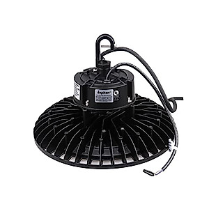 dephen 150W LED High Bay Lights - 21000Lm LED Shop Light 500W HID/HPS Equiv 5000K 1~10V Dimmable UFO LED Light UL-Listed with Hook for Shop Gym Garage Ceiling Lights