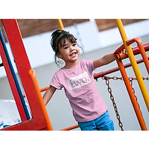 2nd Birthday Outfits for Toddler Girls Shirt 2 Year Old Girl Second Birthday Two (White on Pink, 2 Years)