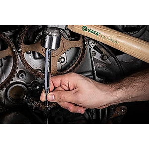 SATA 6-Piece Pin Punch Set with a Chromate Finish and Professionally Strong CR-V Steel Construction - ST09162SJ