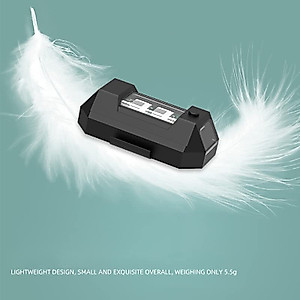 4PCS LED Strobe Lights 7 Colors Drone Anti-Collision Lights Rechargeable Night Warning Light for Car Motorcycle Aircraft RC Boat