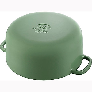 BALLARINI Bellamonte Cast Iron 6-qt Round Dutch Oven - Saggio Green