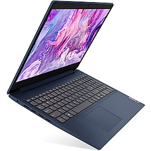 Lenovo IdeaPad 3 15" Laptop, Intel Core i5-1035G1 Quad-Core Processor, 8GB Memory, 256GB Solid State Drive, Windows 10, Abyss Blue