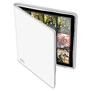 Ultimate Guard Zipfolio 480 – 24 Pocket XenoSkin (Quadrow) White
