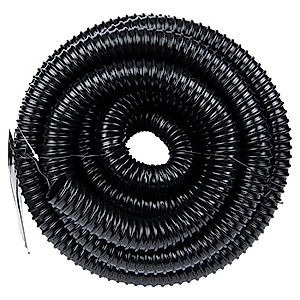 Tetra Pond Pond Tubing 1 Inch Diameter, 20 Feet Long, Connects Pond Components, Black (19736)