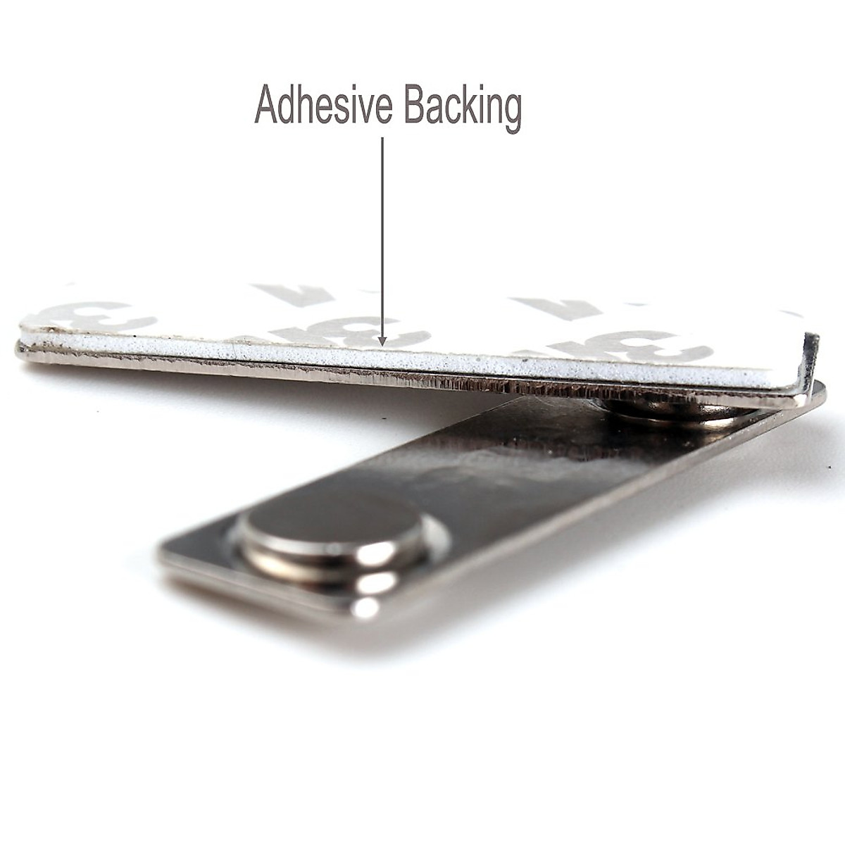 HAZOULEN Name Badge Magnets, Magnetic Name Tag Holders, Set of 12 (24 Pieces)