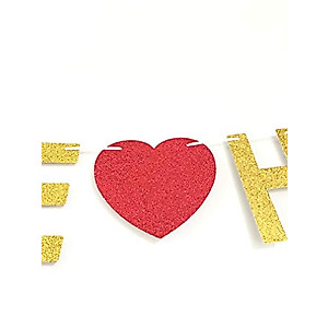 GZFY Welcome Home Banner Gold Glitter Banner for Home Decoration Family Party Welcome Home Decoration Welcome Home Sign