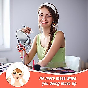 Hotop 20 Pcs Sport Headbands for Girls Women Yoga Headbands Bulk Elastic Headband Non Slip Stretchy Soft Fabric Hair Bands for DIY Team Running Basketball Soccer Pilates(White)